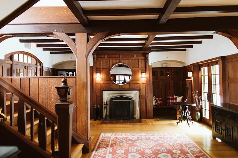 Historic Details of the North Wing | Willowdale Estate